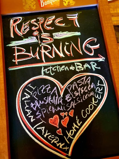 Home | RESPECT IS BURNING KITCHEN & BAR
